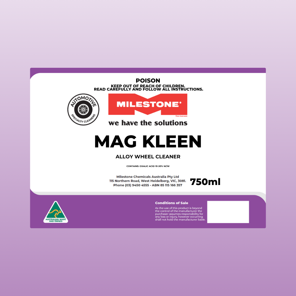 MAG-KLEEN (Label Only) - Milestone Chemicals Australia Pty Ltd