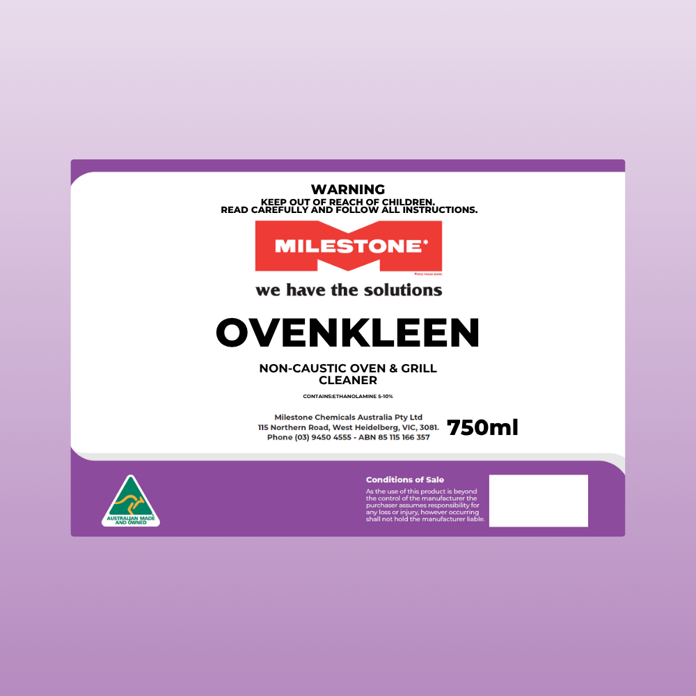 OVEN-KLEEN (Label Only) - Milestone Chemicals Australia Pty Ltd