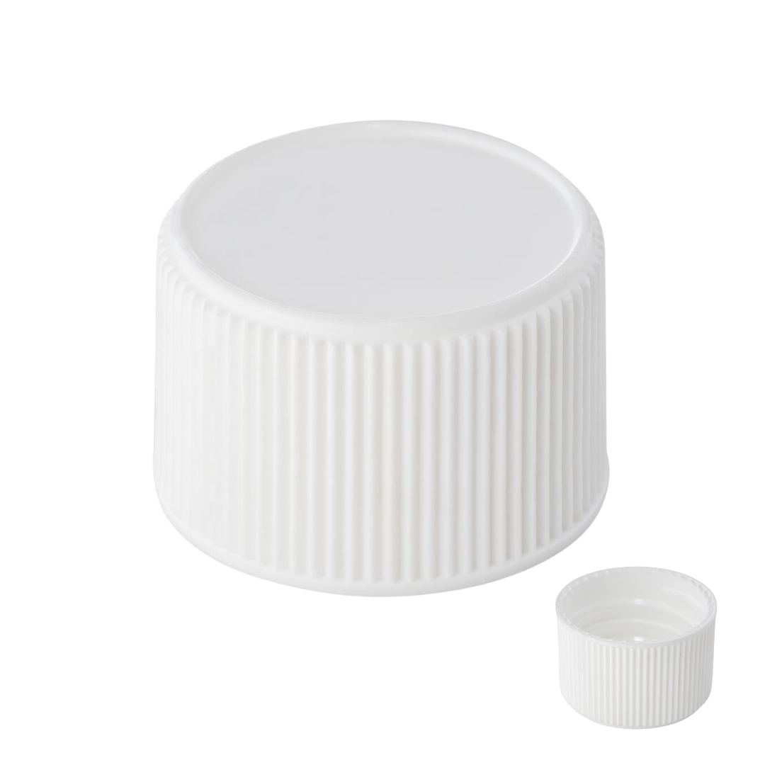 White Wadded Screw Cap 28mm - Milestone Chemicals Australia Pty Ltd
