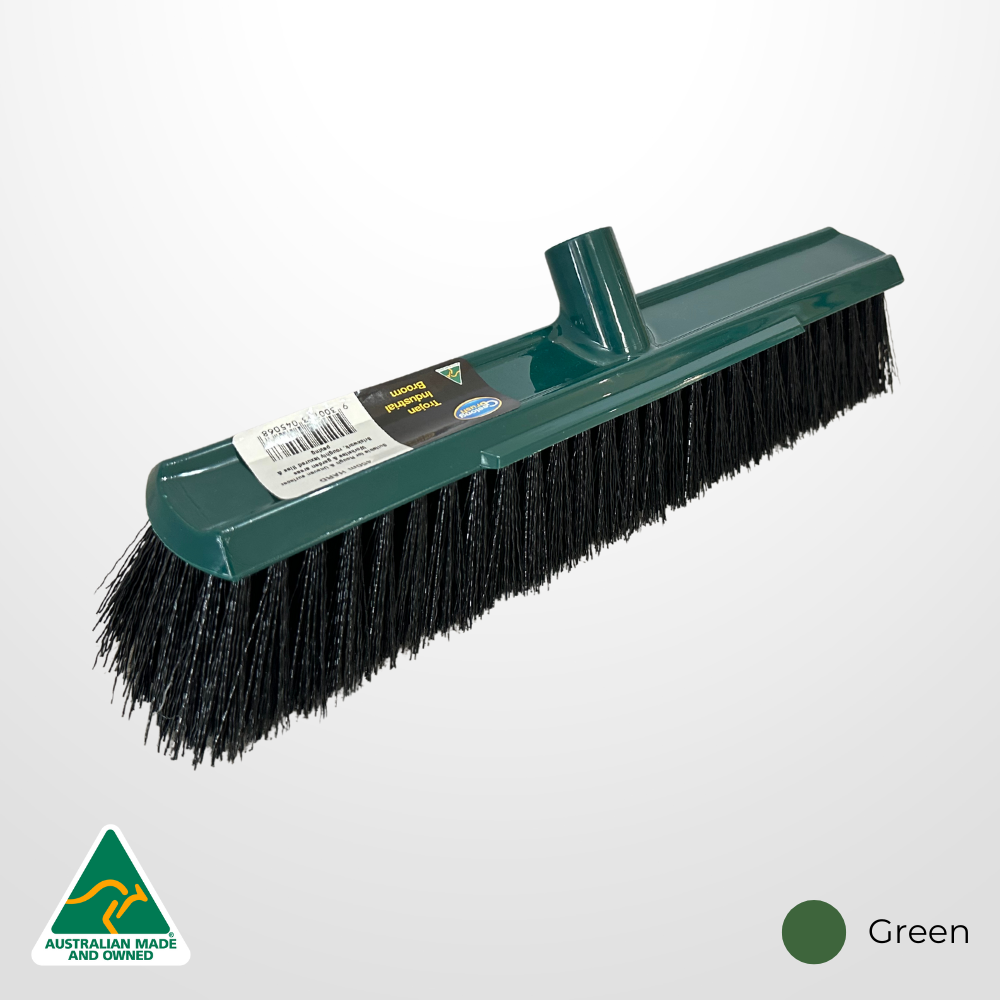 Hard Bristle Broom Head 45cm - Milestone Chemicals Australia Pty Ltd
