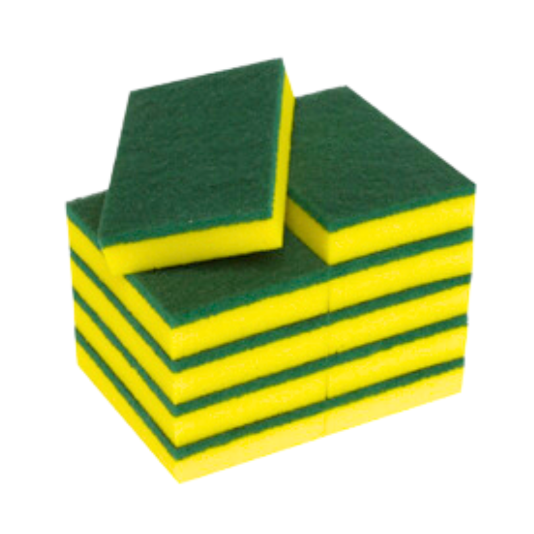 Scourer Sponge - 10pk - Milestone Chemicals Australia Pty Ltd